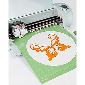 Gwybkq Cutting Mat for Cricut Maker 3/Maker/Explore 3/Air 2/Air/One 12 Pack 12x12 Cut Mats Replacement Accessories Adhesive Sticky Green Cricket Standard Card