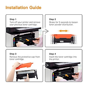 E-Z Ink (TM) Compatible Toner Cartridge Replacement for Samsung CLT-K406S Black (1 Toner) Compatible with CLX-3300 CLX-3305FN CLX-3305FW CLX-3305W SL-C460FW CLP-360 CLP-365W CLP-365 SL-C410W C410FW