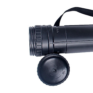 Menolana Expandable Poster Tube Artwork with Strap Document Holder for Drawings Picture