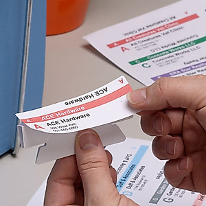 Smead Viewables Color Labeling System Refill Pack, 3 7/16" x 1 1/4", White, 160 per Pack (64915)