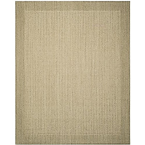 SAFAVIEH Palm Beach Collection 8' x 11' Desert Sand PAB321A Sisal & Jute Area Rug