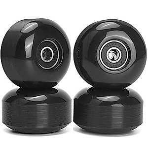 TOBWOLF 4 Pack 52mm x 32mm 95A Skateboard Wheels, Street Skateboard Wheels with ABEC-9 Bearings, Longboard Wheel Drift Wheel for Street, Park