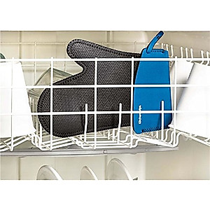 Kitchen Grips Chef's Mitt, Large, Blueberry/Black