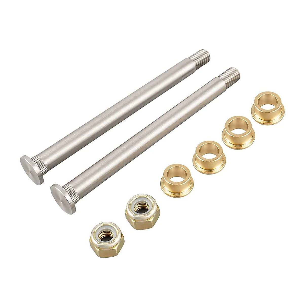 NICECNC Door Hinge Pin & Bushing Repair Kit Compatible with Ford Truck F100 F150 F250 F350 1973-1979, Bronco 1978-1979