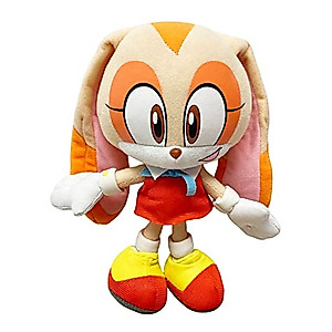 Great Eastern Sonic The Hedgehog Cream The Rabbit 7.5" Plush