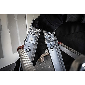 Little Giant Ladders, Trestle Brackets, Ladder Accessory, Aluminum, Fits Most Multi-Position Models, (26999)