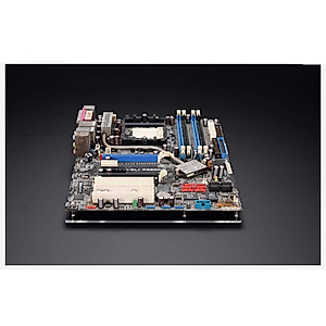 ATX Computer Open Air Case Bracket Acrylic DIY Bare PC Frame for ATX motherbar Support Graphics Card Transparent