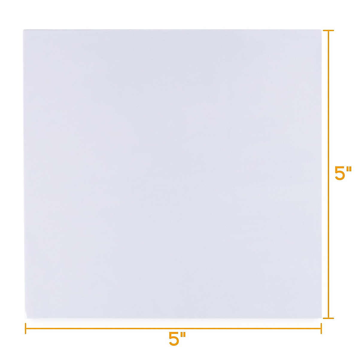 Crinklee Clear Caramel, Candy and Chocolate Wrappers, Natural Cellophane, 1000 Square Sheets, 5x5 Inches