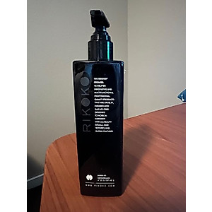 Rikoko LOCK Coconut Shampoo with Vanilla Extract and Cinnamon Bark - 300 mL Bundle with LOCK Coconut Conditioner with Ginger and Hair Softening Hibiscus - 300 mL