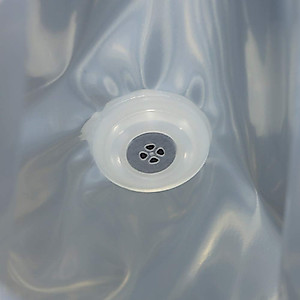 25Pcs Matte Colored Aluminum Side Gusset Open Top Bags w/Vent Valve (8oz, Kraft)