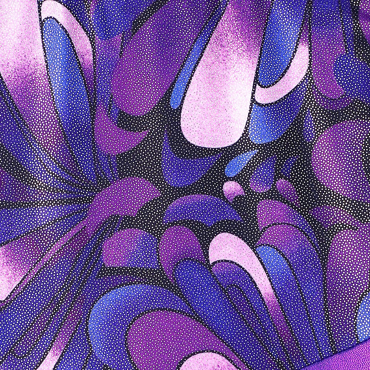 Girls Biketards Gymnastics Shorts for Girls 4t 5t Sparkle Butterfly Flowers Pattern Sleeveless Biketards Hotpink Black (Purple, 110(4-5 years old))