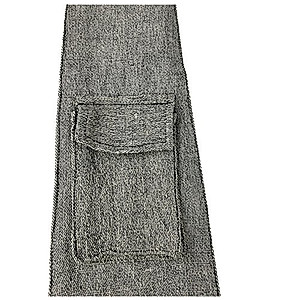 Fair Trade Large Sling Crossbody Shoulder Bag Purse Hippie Hobo Gypsy Bohemian, Grey Tree