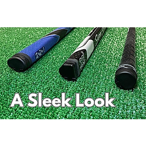 Golf Chipper and Putter Prop Stands – Hinged Putter Stand Cap Keeps Golf Club Shafts Off Ground – Putter Holder by HD Products (Ovesized)