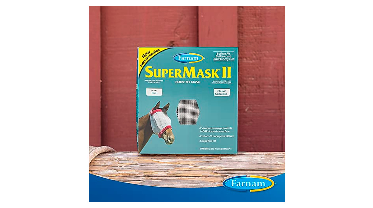 Farnam SuperMask II Fly Mask for Foals - Ultimate Protection