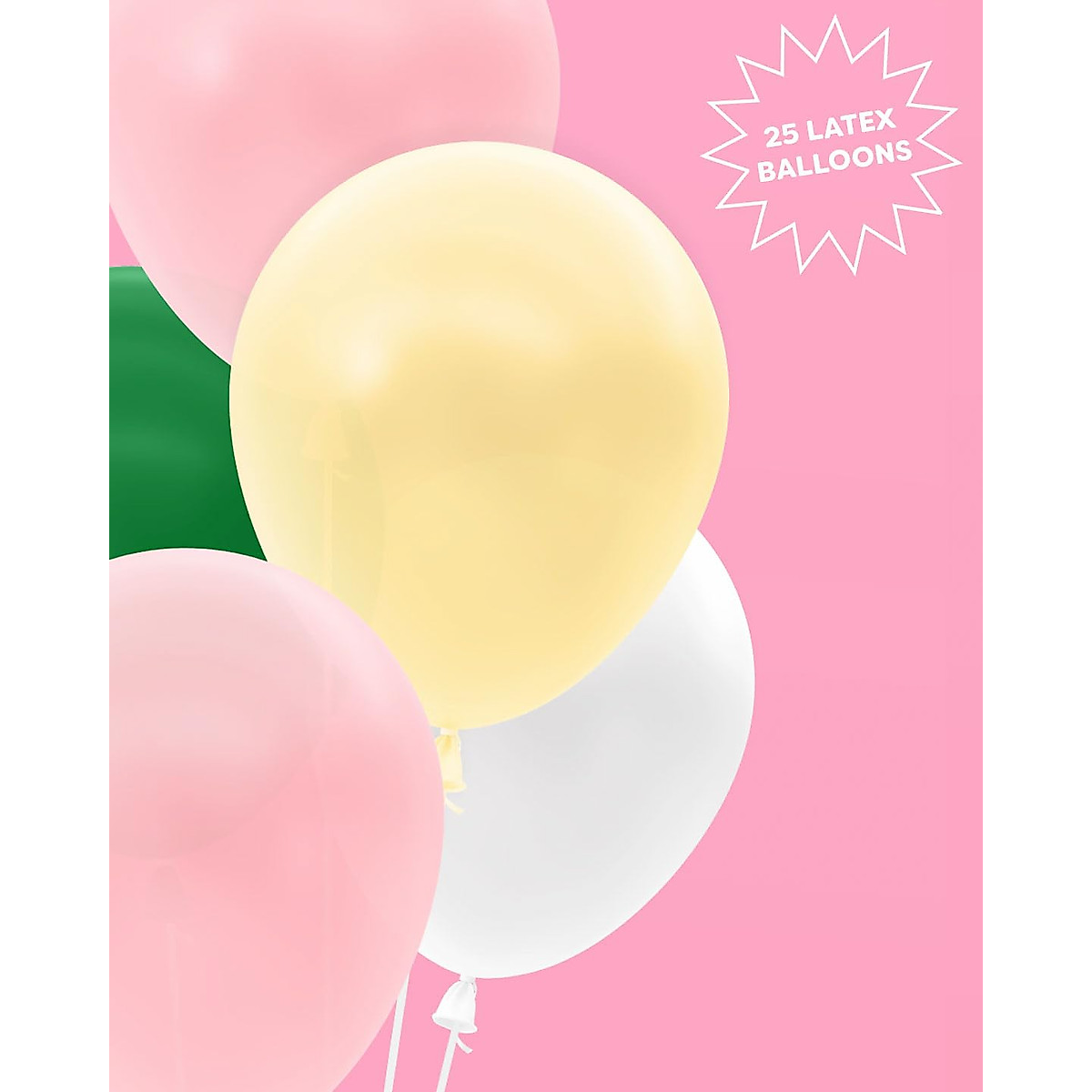 xo, Fetti Party Decorations Latex Balloons - 25 pk, 12" | Camp Bride Bachelorette, Camp Theme Birthday Supplies, Bridal Shower, Outdoor Baby Shower Favors