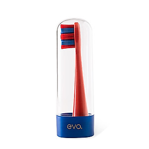 EVO SPM-1 Plaque Defense Replacement Toothbrush Heads, Marvel Spider-Man Electric Toothbrush Heads, Toothbrush Refill Brush Heads