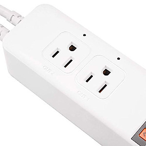 Pymeter Digital Temperature Controller Dual Probe Reptile Thermostat Controlled Outlet for Terrarium Heat Mat Heating Pad, Switch Cooling Fan Freezer Fridge ON & Off at Setpoints 10A 1200W