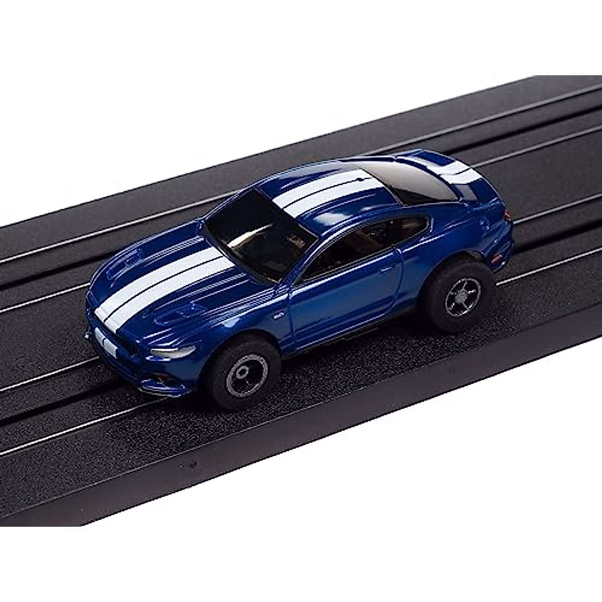 Auto World Xtraction 2018 Mustang GT (Blue) HO Scale Slot Car