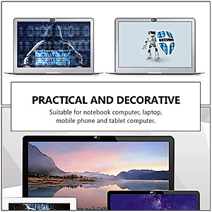 Mobestech Computer Camera 6Pcs Laptop Camera Cover Cartoon Slide Laptop Webcam Cover Slide Web Cam Privacy Cover Camera Sticker for Laptop, PC, and More Accessories Laptop Stickers