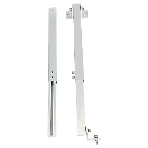 HECASA Solar Panel Mount Bracket Adjustable Compatible with Roof RV Boat Any Flat Surface Solar Panel Tilt Mount for On-Grid / Off-Grid Systems