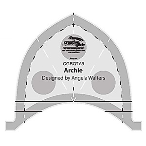 Creative Grids Machine Quilting Tools Rulers - Taj, Elvira, Chevy, Squiggy, Shorty, Slim, Archie