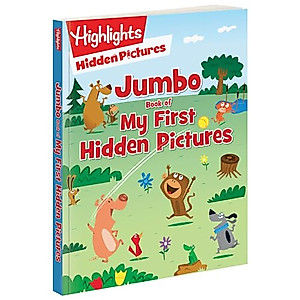 Jumbo Book of My First Hidden Pictures: 115+ Hidden Pictures Puzzles in Highlights Activity Book, Seek and Find Puzzles for Kids 3+ (Highlights Jumbo Books & Pads)