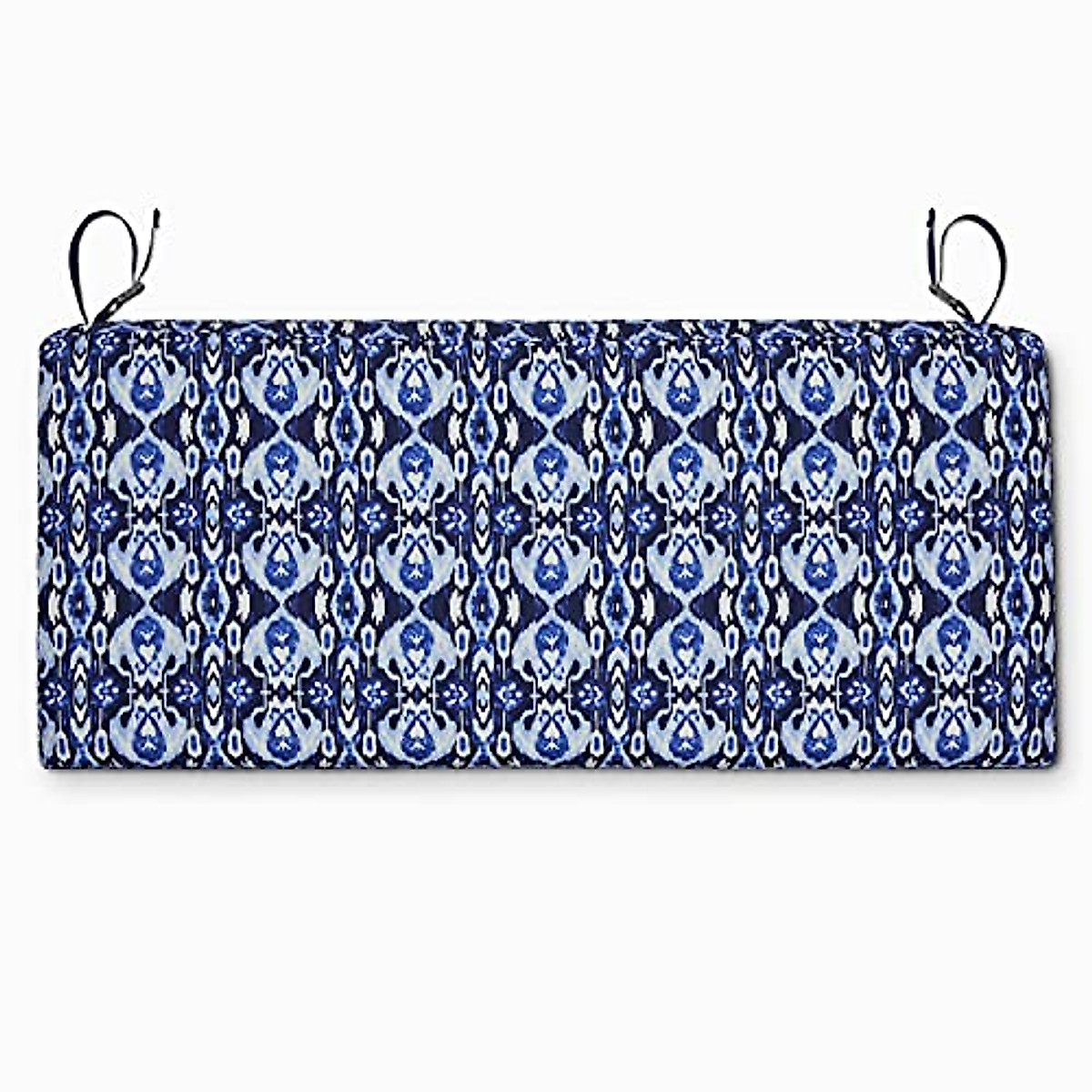 Vera Bradley by Classic Accessories Water-Resistant Patio Bench Cushion, 54 x 18 x 3 Inch, Ikat Island, Patio Furniture Cushions