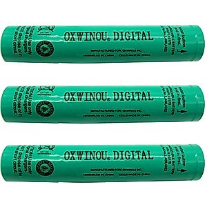 OXWINOU Battery Compatible with streamlight Stinger Battery 75175 hp xt ds led FLB-NCD-1 sdfl-c852 3.6 Volt 1.8ah Rechargeable Battery Stick (NiCd 3.6V 1800mAh) Batteries 3-Pack
