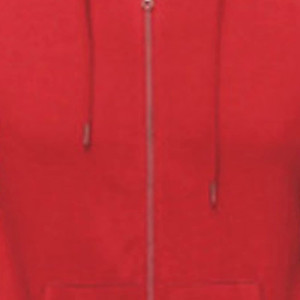 Maiyifu-GJ Men's Full Zip Long Sleeve Hoodies Lightweight Slim Fit Solid Color Hoodie Hooded Sweatshirt With Kanga Pocket (Red,X-Large)