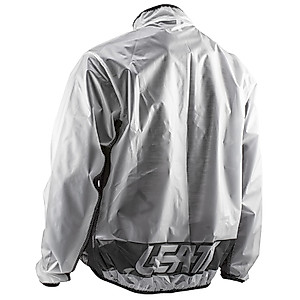 Leatt Brace Men's Standard Race Cover Rain Jacket, Translucent, Medium, 50200011