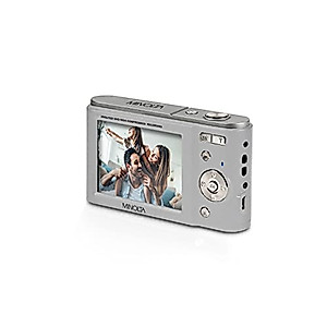 Minolta MND20 44 MP / 2.7K Ultra HD Digital Camera (Silver)