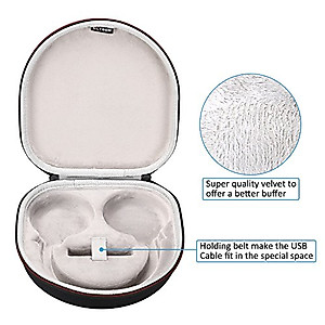 LTGEM Headphones Case for Sony WH-CH720N/WH-CH710N & Sony XB950B1 Extra Bass Wireless Headphones (Only Sale Case!)