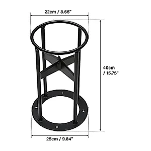 PIRIPARA Firewood Splitter Kindling Wood Splitting, Manual Log Wood Splitting Tool, 4 Parts at One Time Wood Splitter Cutter for 8.7" Diameter Wood