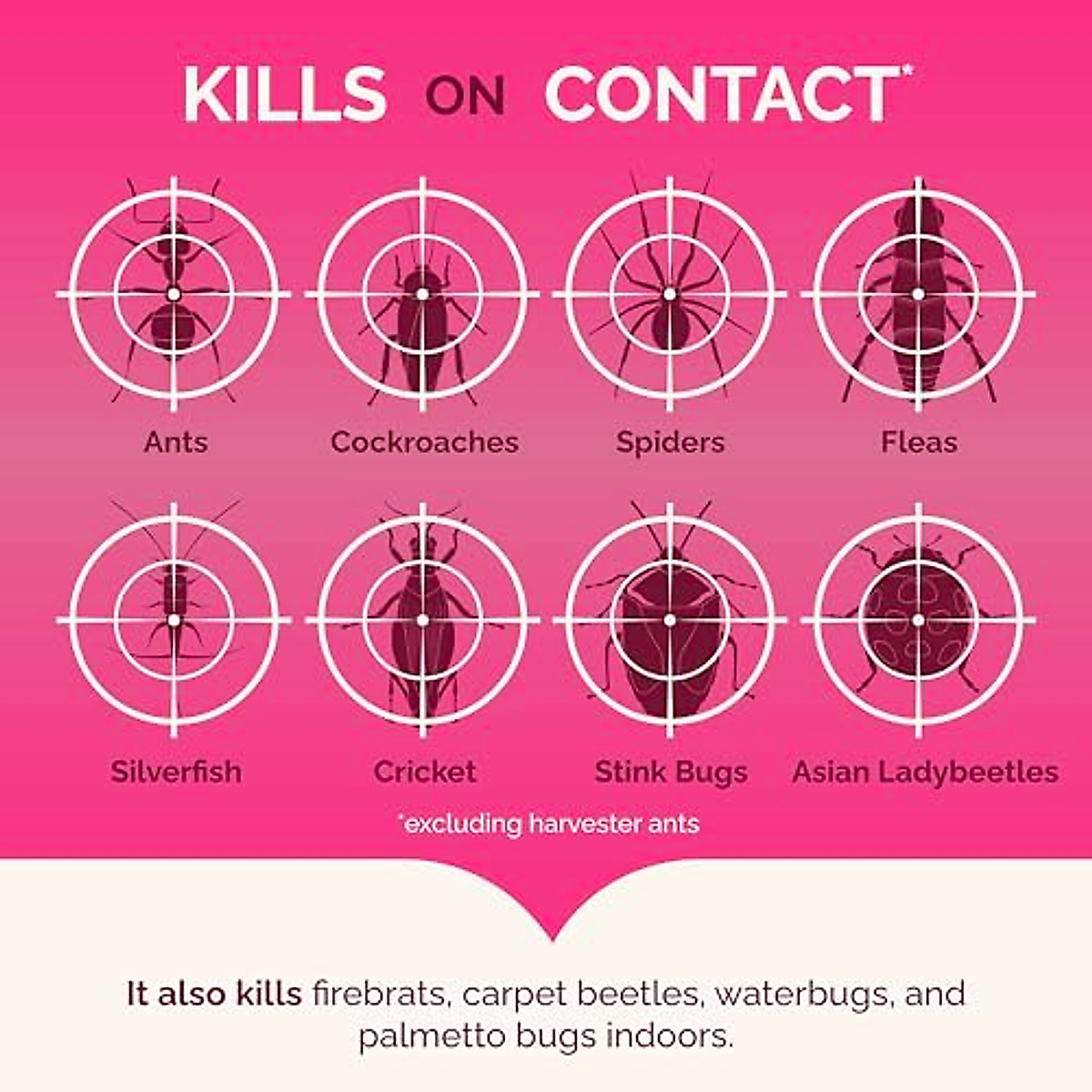 Hot Shot Ant, Roach & Spider Killer, Kills Insects Indoors and Outdoors, Kills Roaches and Listed Ants on Contact, Insecticide Spray, 17.5 Ounce (Crisp Linen)