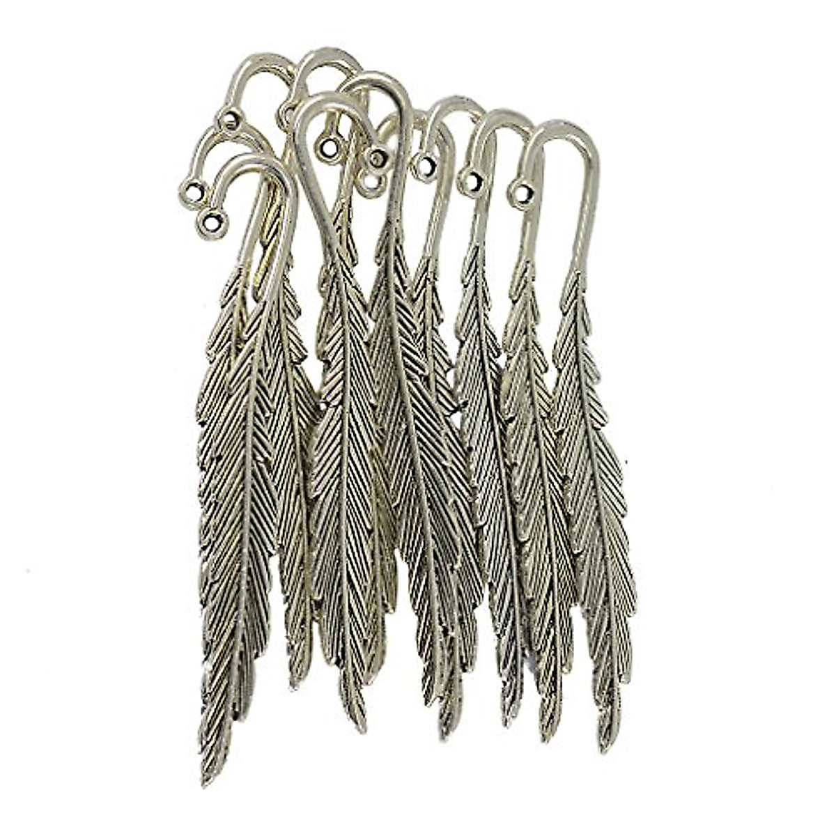 22 Pieces Beading Bookmarks with Loop for DIY Making Crafts