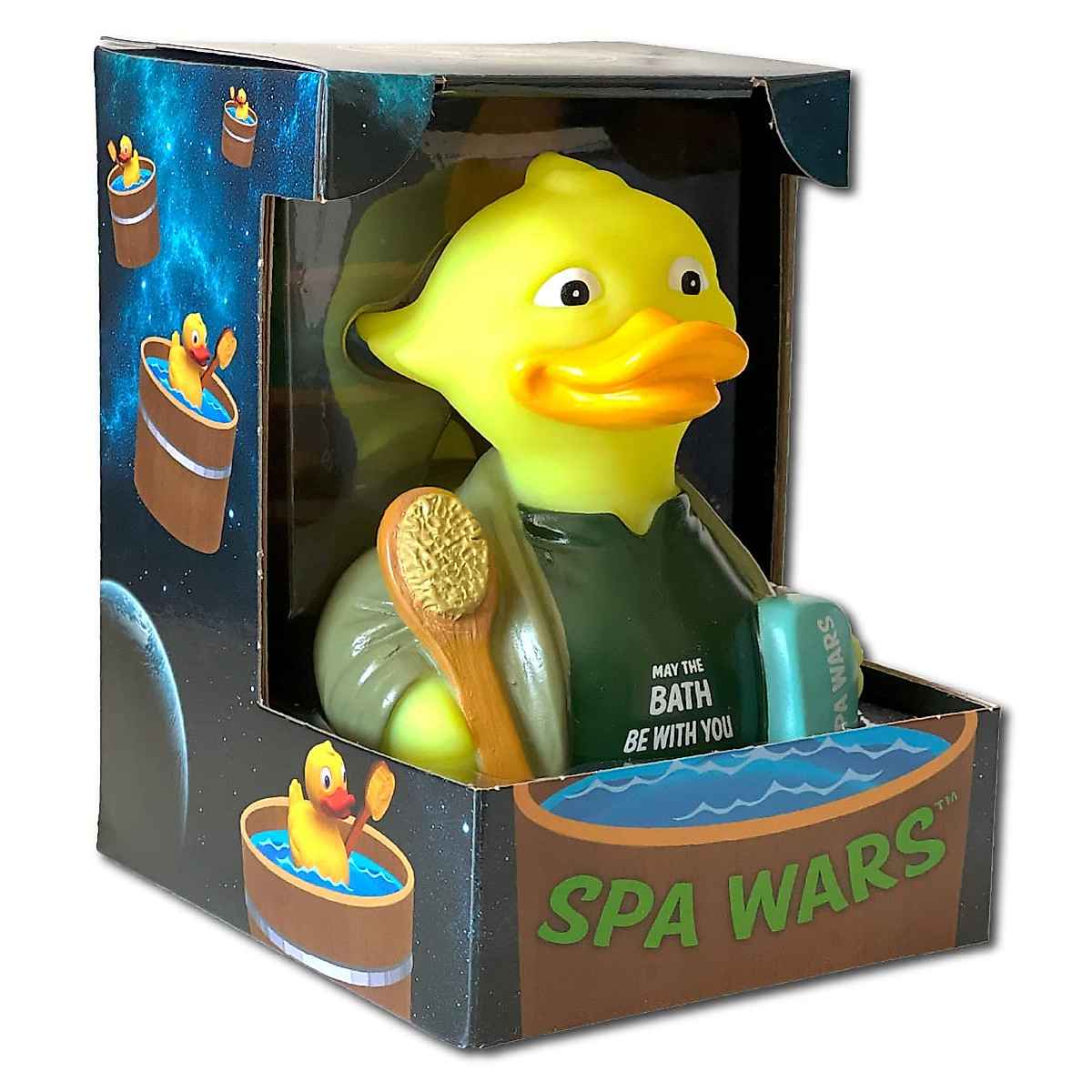 CelebriDucks - Spa Wars - Floating Rubber Ducks - Collectible Bath Toy Gift for Kids & Adults of All Ages