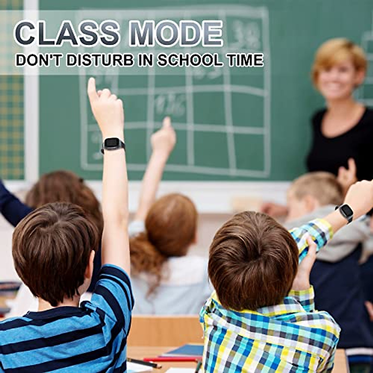 4G Kids Smart Watch GPS Tracker - Smartwatch with Two Way Call Video Calling 7 Puzzle Games Voice Chat SOS School Mode Pedometer Wi-Fi Location Touch Screen Alarm Clock Smartwatches for Boys Girls