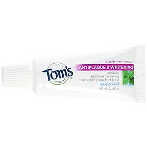 TOM'S OF MAINE Toothpaste Tartar Control/Whitening Peppermint 1 OZ