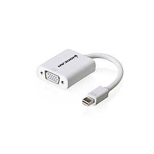 IOGEAR 2-Port VGA and Mini DisplayPort Cable KVM Kit with Audio, GCS72MDPKIT