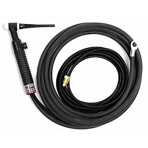 TIG Torch Kit, A-200V, 12-1/2 ft., Rubber