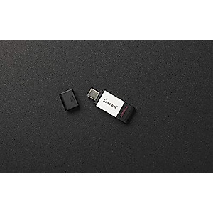 Kingston DataTraveler 80 256GB USB Type-C Flash Drive (DT80/256GB), Metal