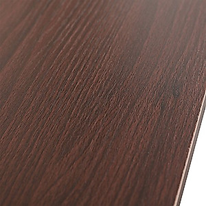 soges 2 Person Home Office Desk,78 inches Large Double Workstation Desk, Writing Desk for Two People, Craft Table with Storage, Walnut HZ011-200-WA