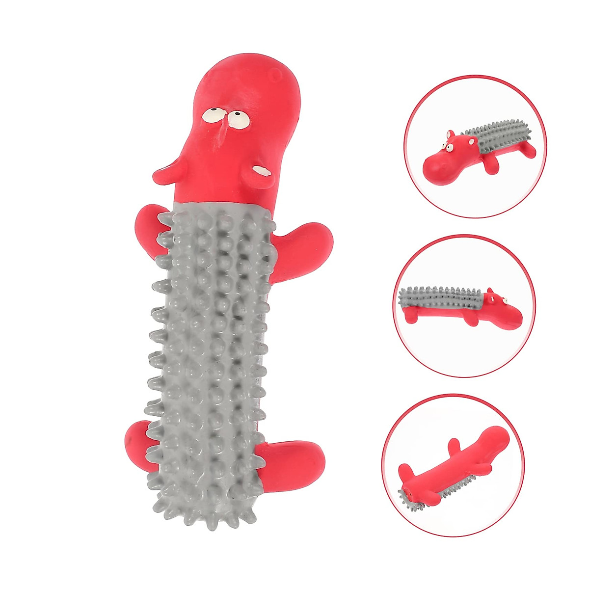 SUPVOX Pet Latex Toys Puppy Teeth Cleaning Toy Dog Biting Toy Puppy Chewing Toy Dog Plaything Puppy Toy Latex Pet Toy Puppy Biting Toy Dog Chewing Toy Dog Molar Plaything