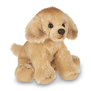 Bearington Lil' Goldie The Golden Retriever Stuffed Animal, 6.5 Inch Stuffed Dog