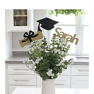Graduation Table Centerpieces 2024, Graduation Party Table Decorations, Class of 2024 Centerpiece Sticks, 3 per Pack by ZeeBestCelebrations
