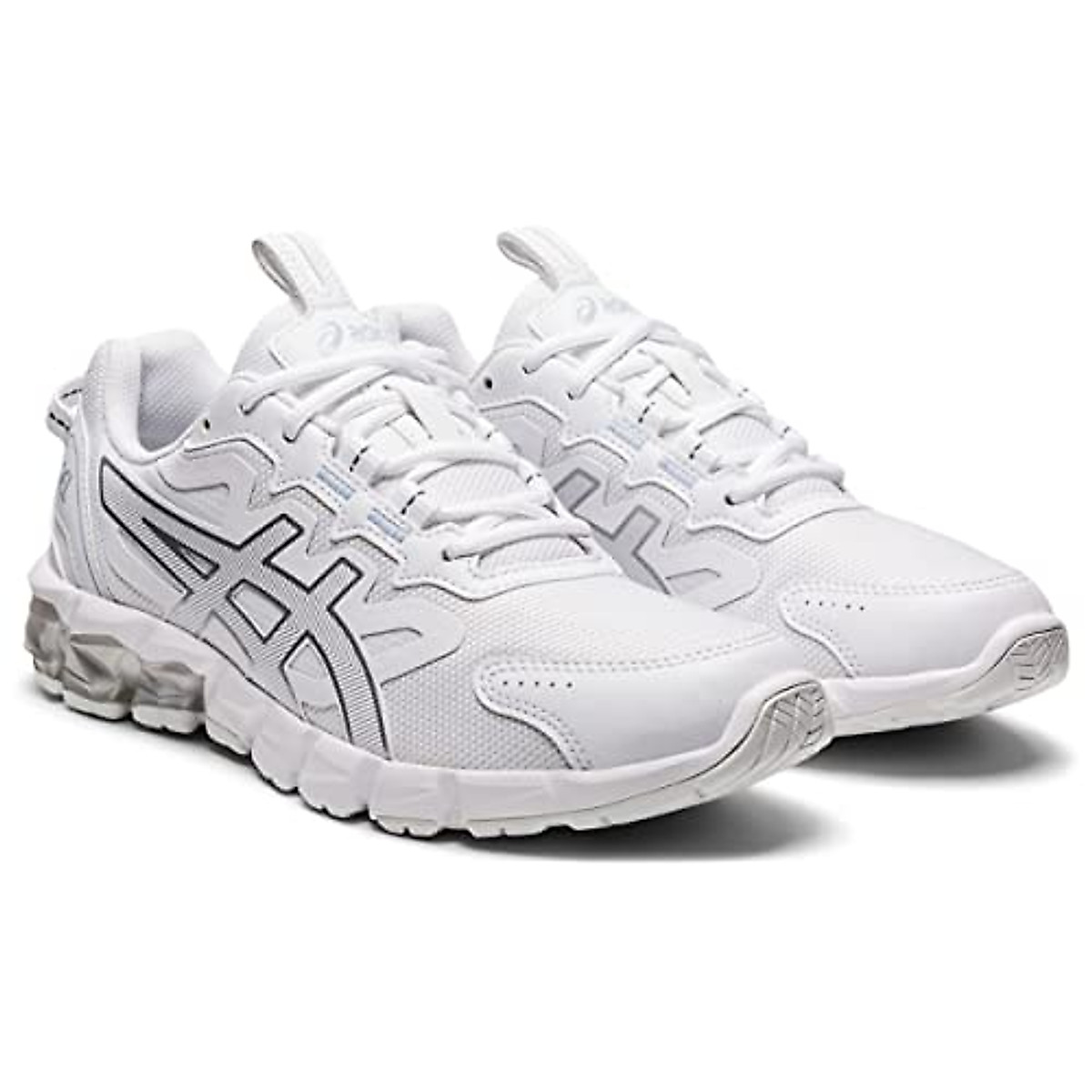 ASICS Women's Gel-Quantum 90 3 Sportstyle Shoes, 7.5, White/Pure Silver