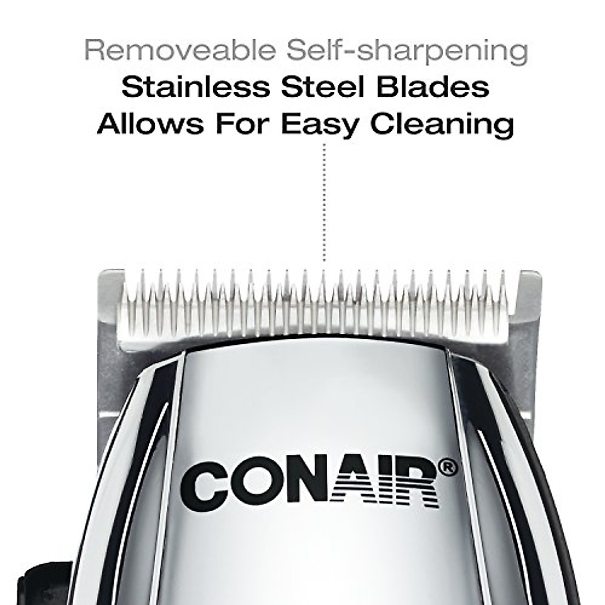 Conair Cordless 22-piece Hair Clipper, Use Corded or Cordless
