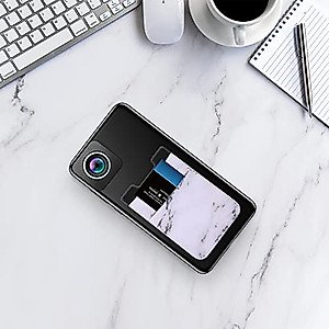 Hemobllo 2Pcs Mobile Phone Card case Cellphone Back Wallet Bag Phone Holder Stick on Stick on Cell Phone Wallet Phone Cards Cases Wallet Purses Sticky Phone Lycra Pocket Bracket Sticker