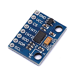 Teyleten Robot GY-291 ADXL345 Digital 3-Axis Acceleration of Gravity Tilt Module IIC SPI for Arduino 5pcs