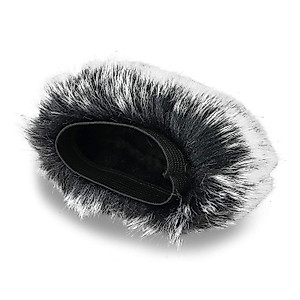 Microphone Windscreen For Tascam DR-40X DR40X Mic Recorders,Furry Tascam Windscreen Cover by SUNMON